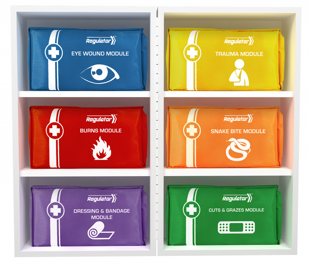 Modular First Aid Kit - Wall Cabinet - First Aid Academy